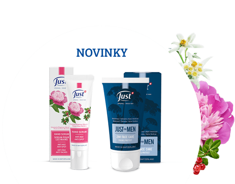 JUST a Nahrin | Švajčiarska kozmetika a výživové doplnky