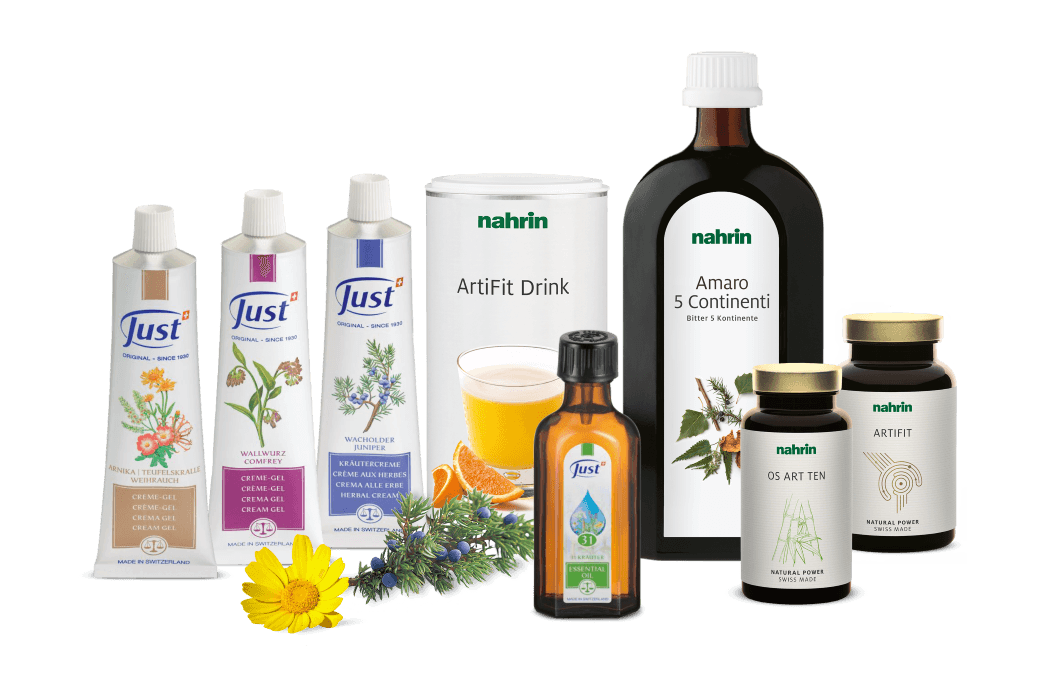 JUST a Nahrin | Špičková švýcarská kosmetika a doplňky stravy