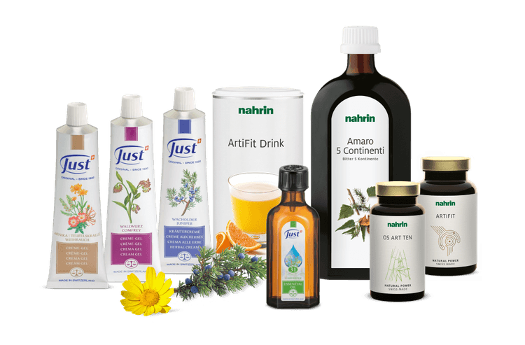 JUST a Nahrin | Špičková švýcarská kosmetika a doplňky stravy